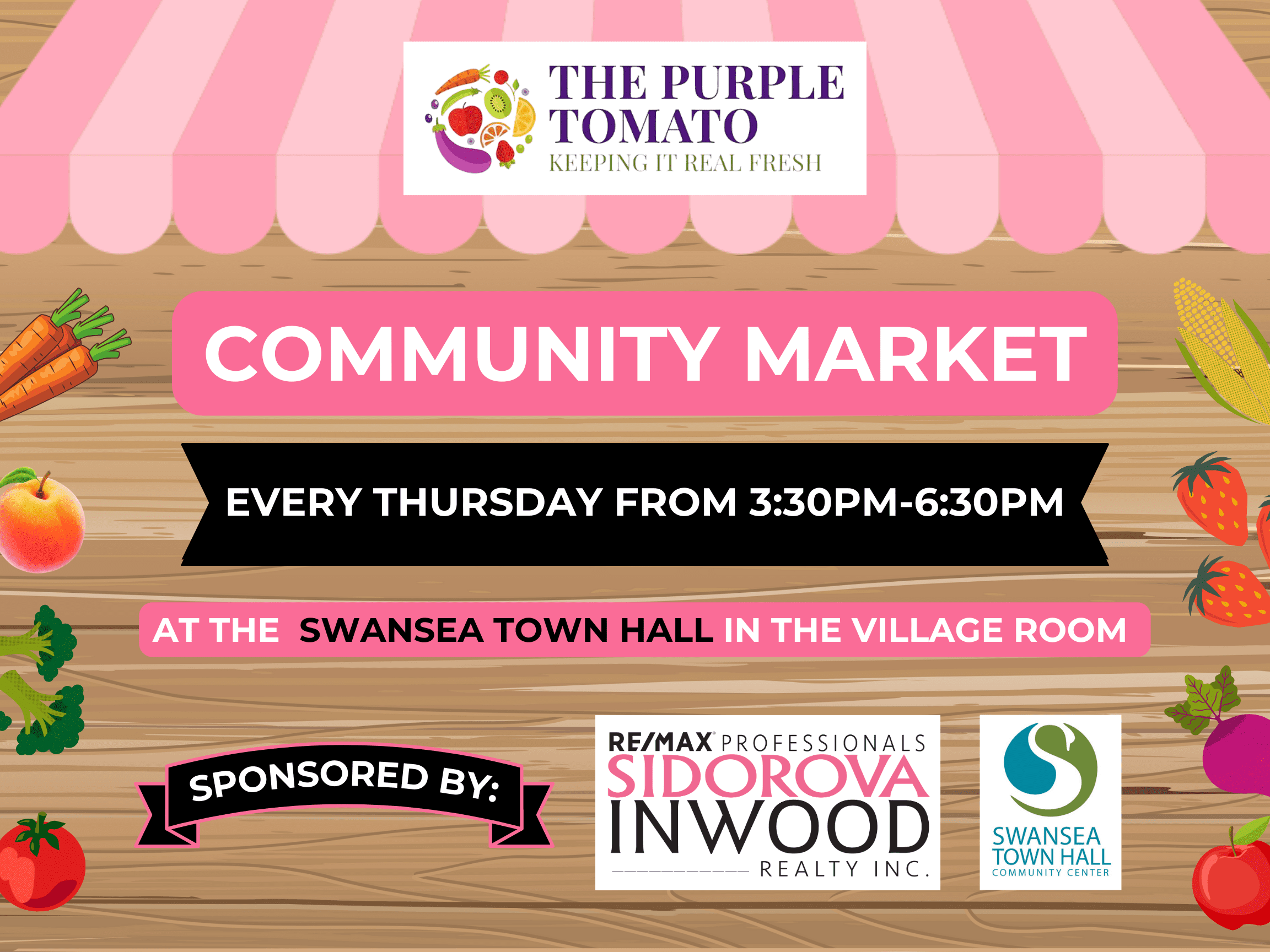 Get Ready To Explore Our Community Market! - Sidorova Inwood Team